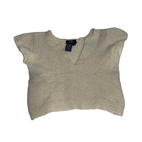 BCBGMaxAzria | Tops | Cashmere Crop Top | Poshmark
